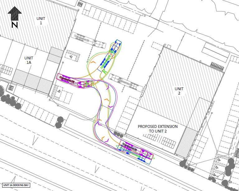 We provide swept path analysis outsourcing services